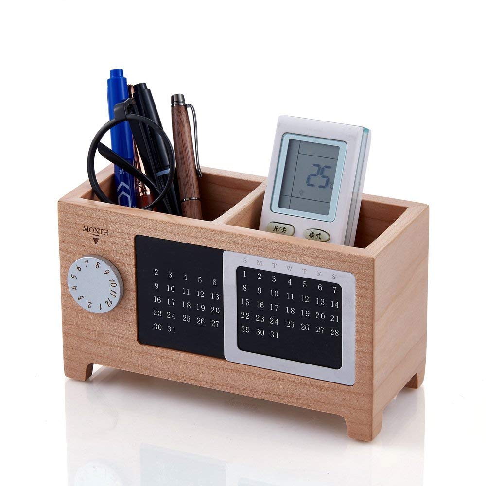 Desk Organizer With Calendar Giftopix