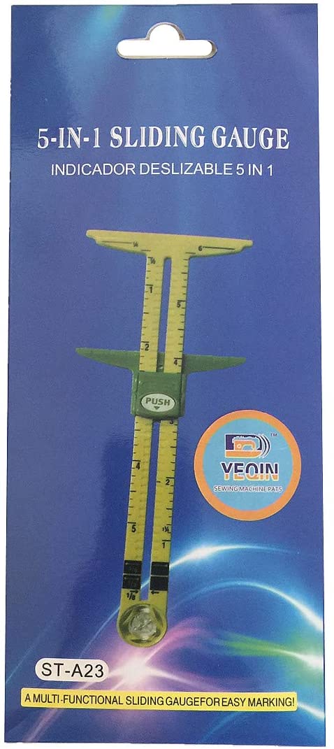 Sewing Rulers For Fabric Sewing Gauge Measuring Tool Set, 5-in-1 ...
