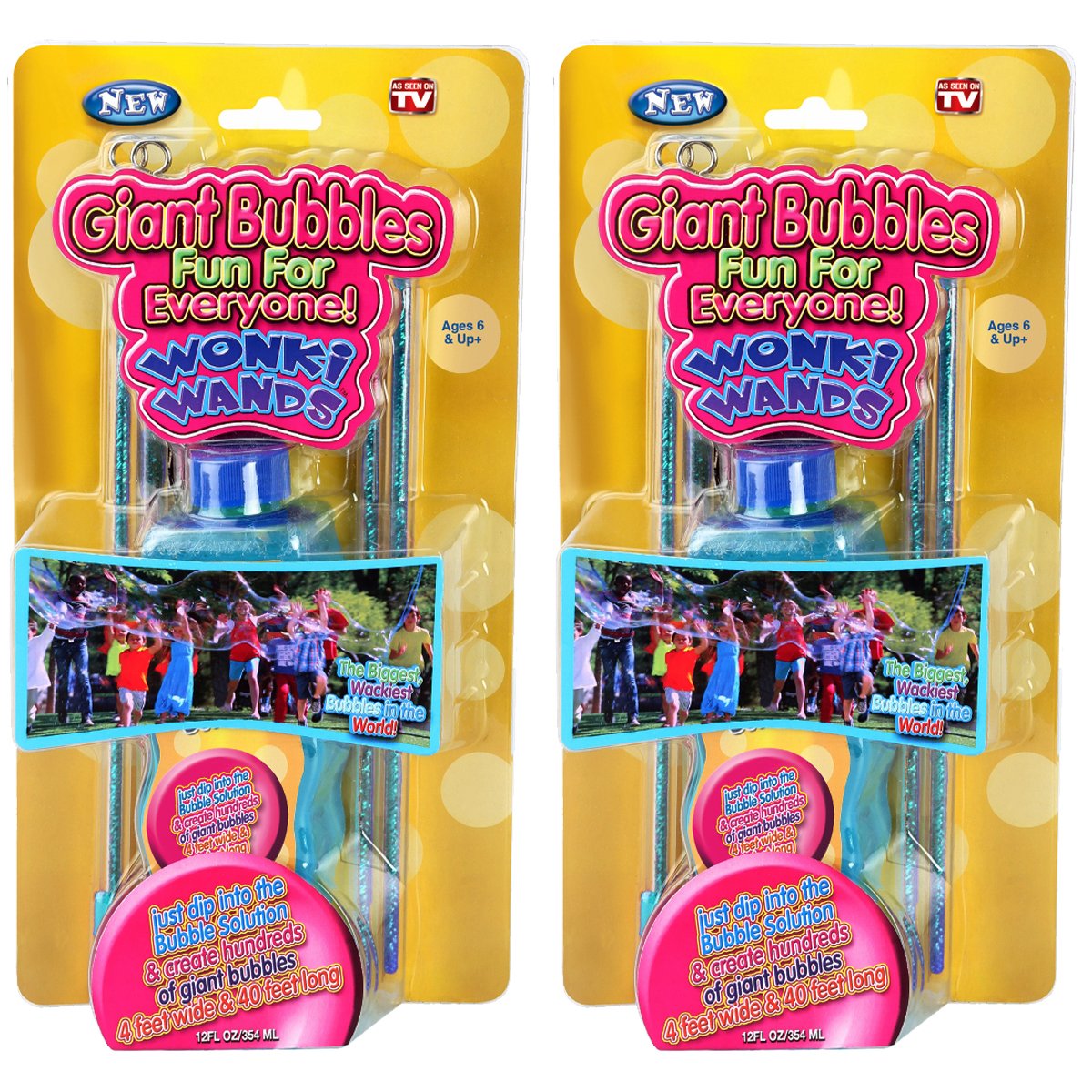 Wonki Wands Blow 40-Foot Long Giant Soap Bubbles | Giftopix